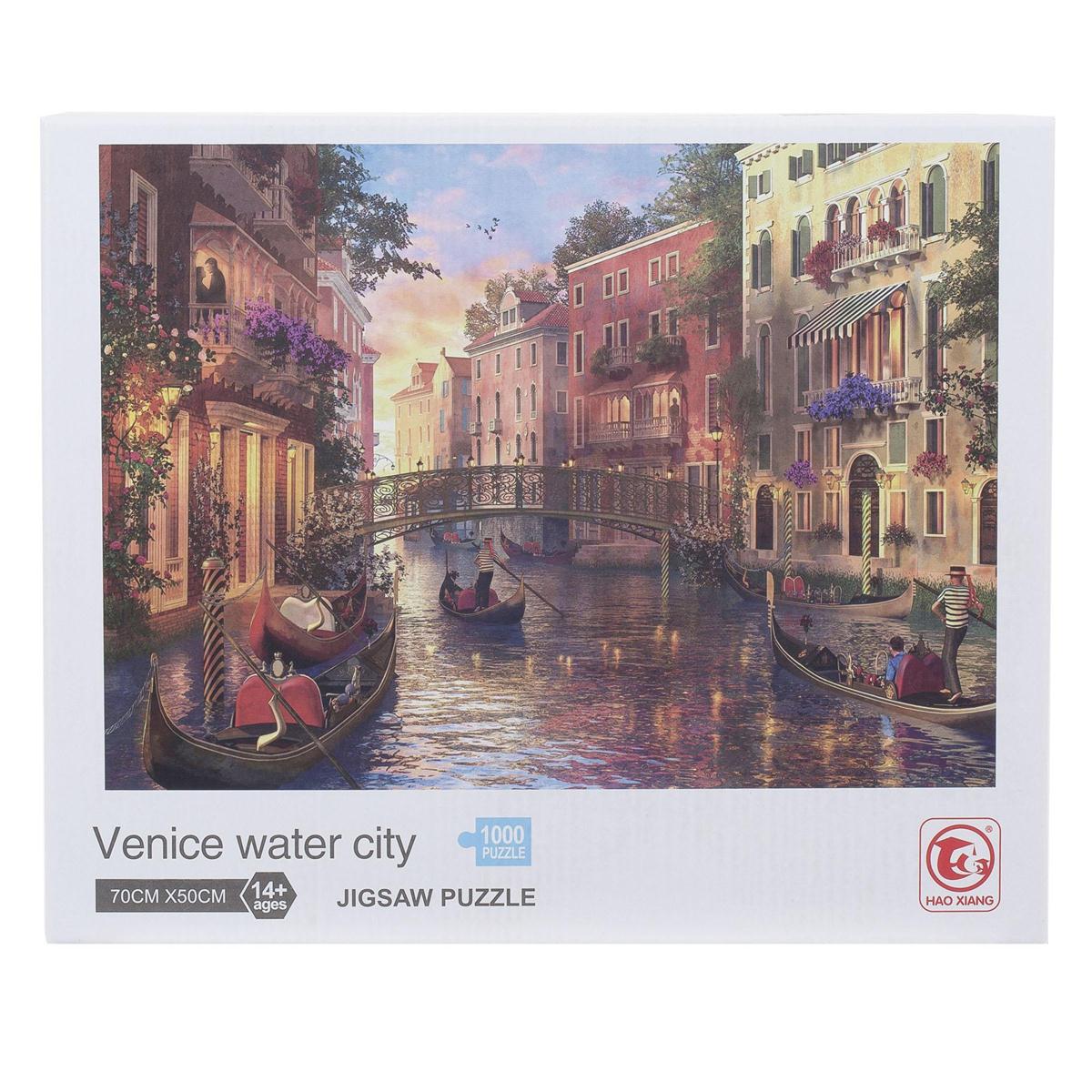 1000pcs Puzzle, Venice Water City 29.5"x19.7" cbx