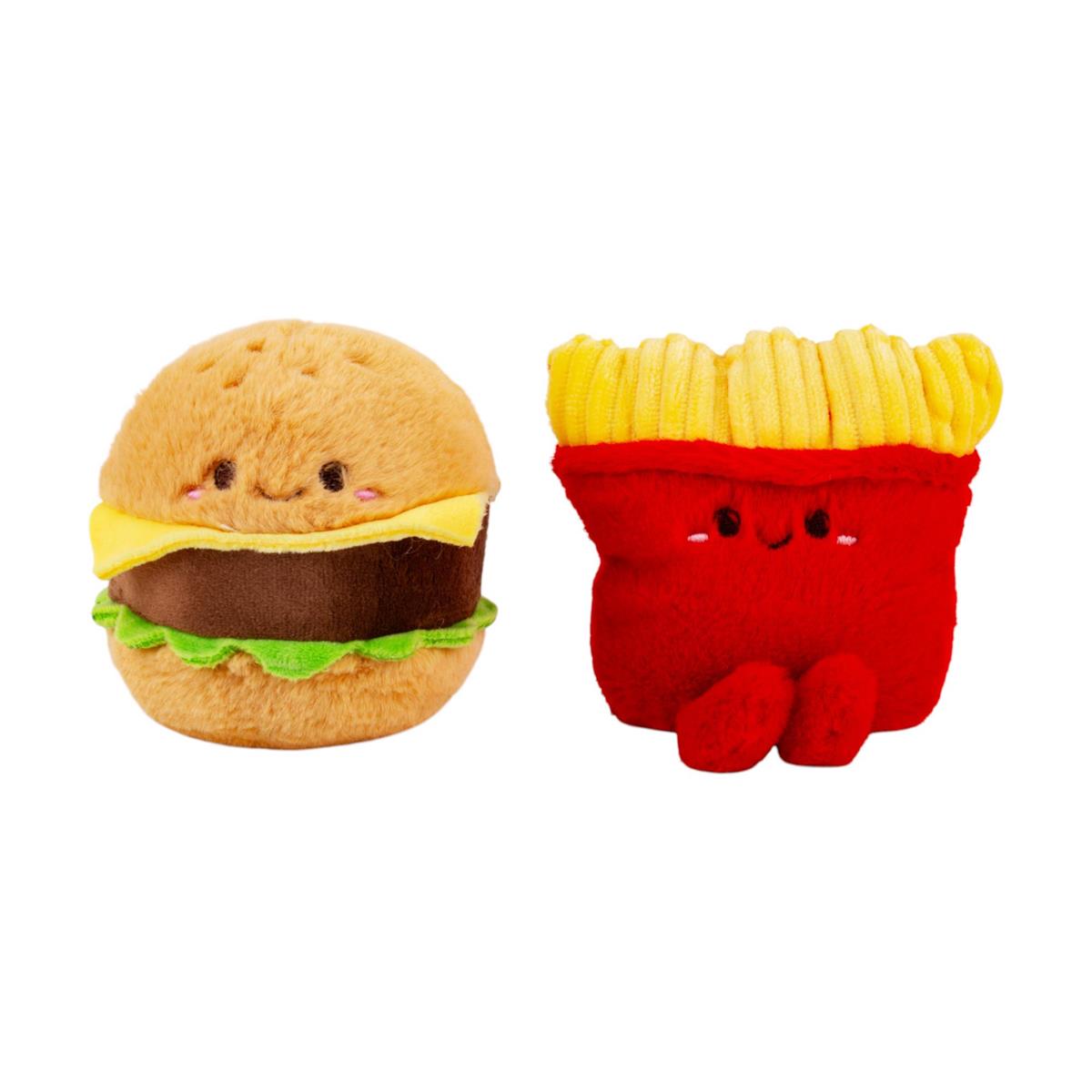 Cuddly Buddy Soft Plush, Fast Food, 9 styles, 9pcs/dsp