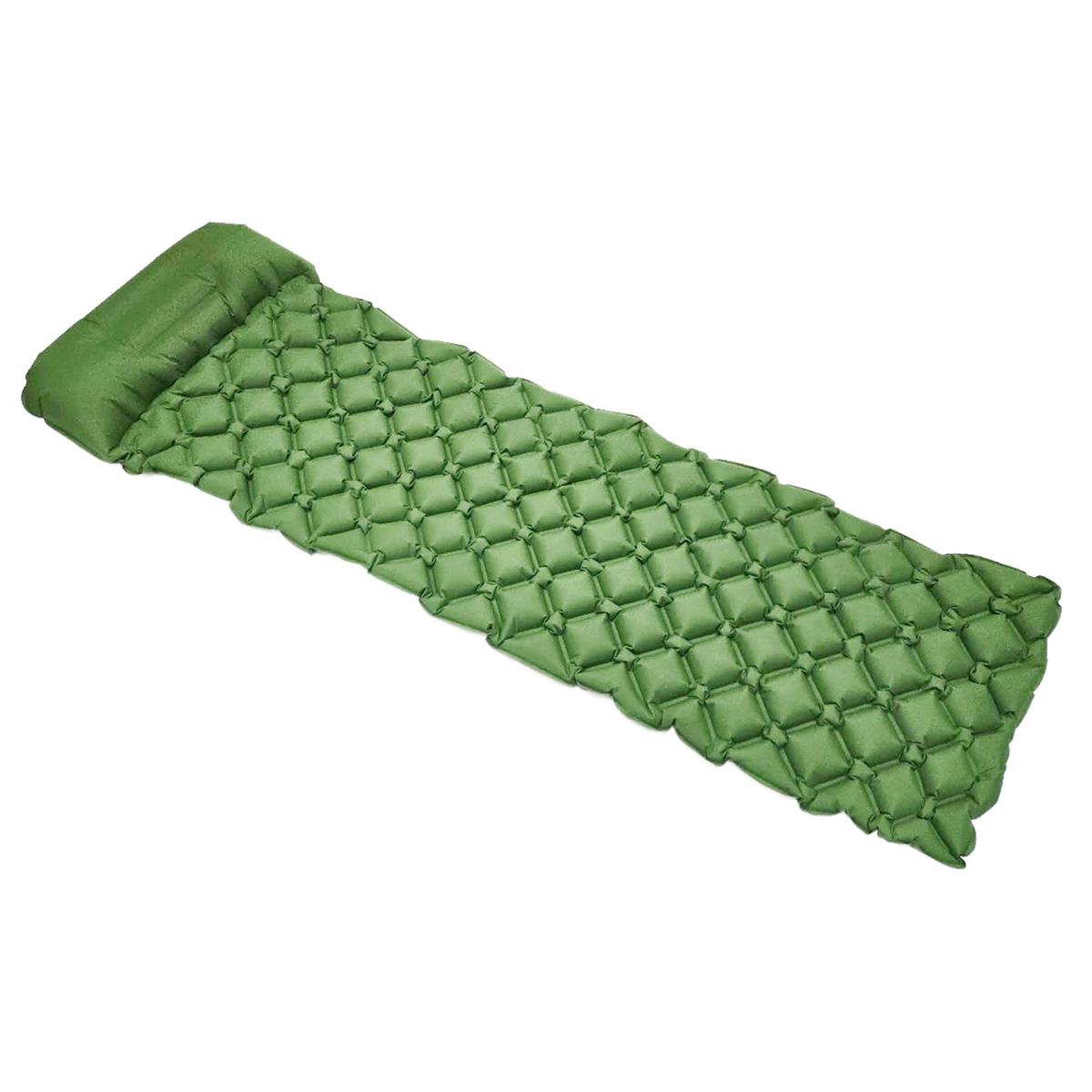 Camping Inflatable Sleeping Pad w/ carry bag,75"x24",cht