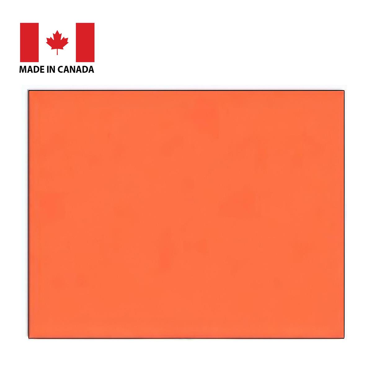 22x28" Bristol Board, Fluorescent Red w/UPC