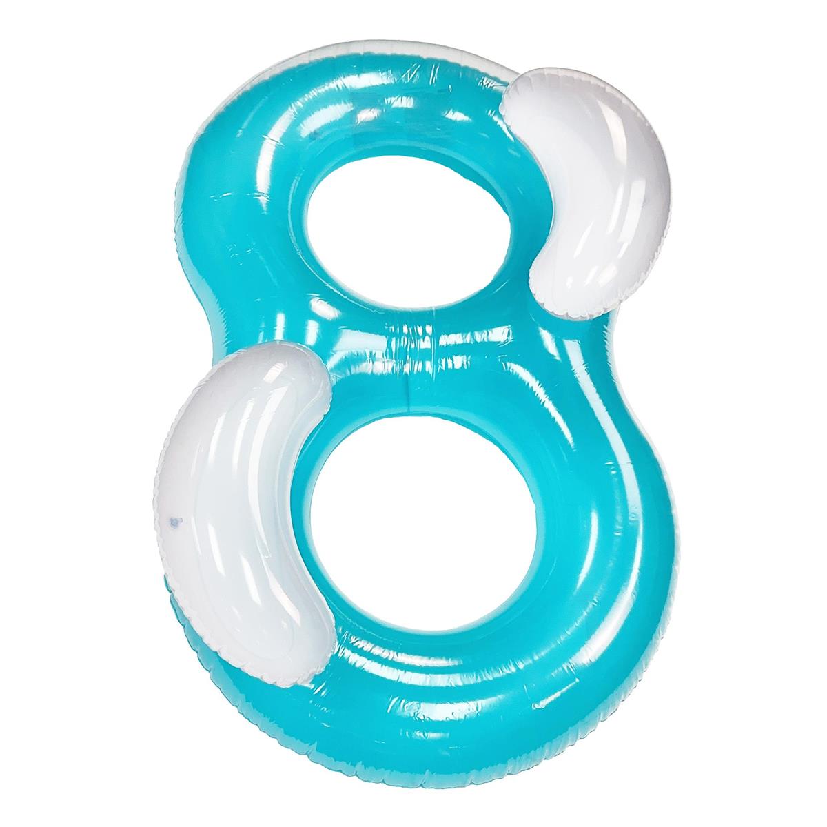 74"x46" Inflatable Double Ring Float , colour box