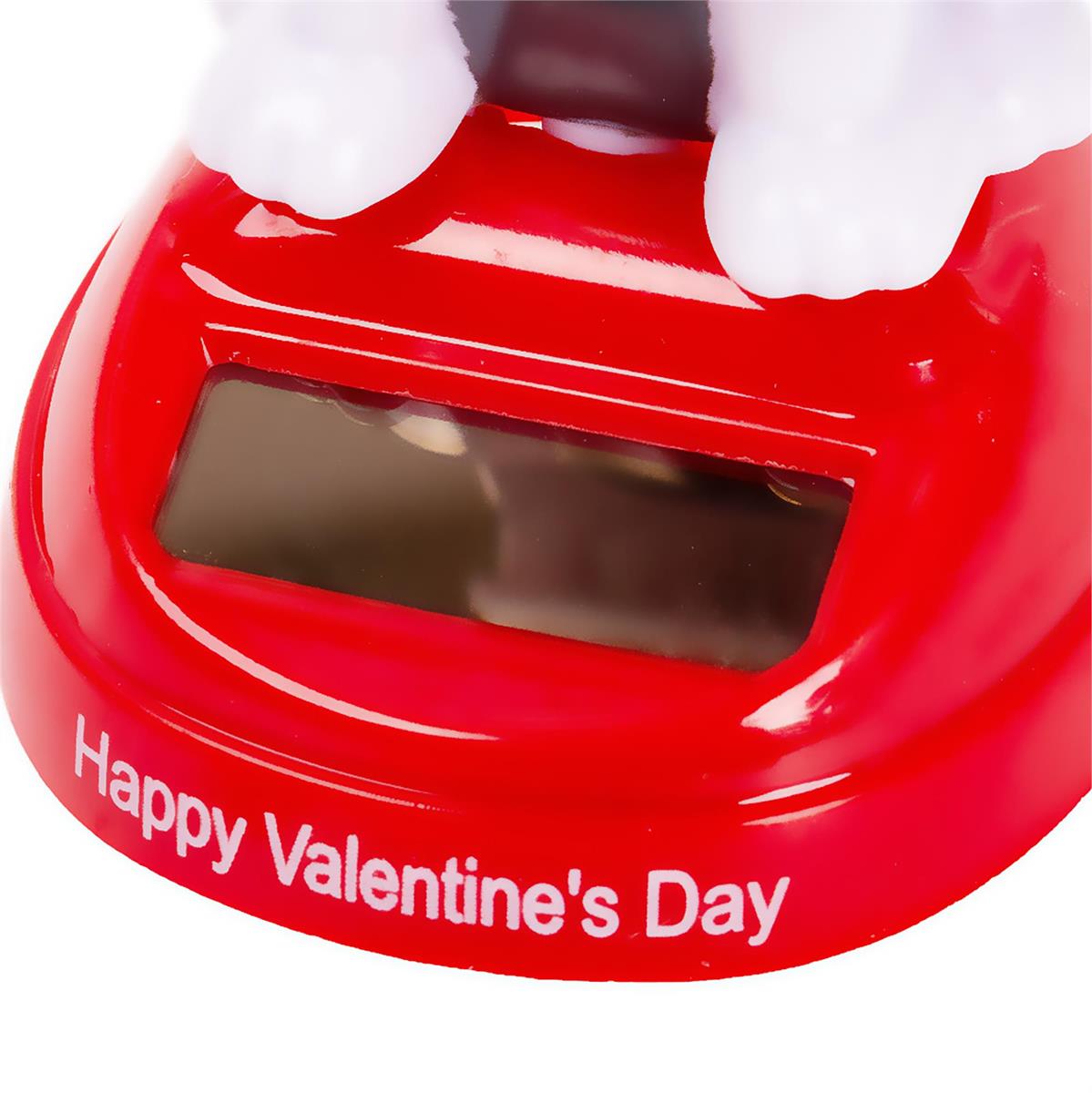 V'tines 4.3"H Solar Dancing Dog, clam shell w/colour label