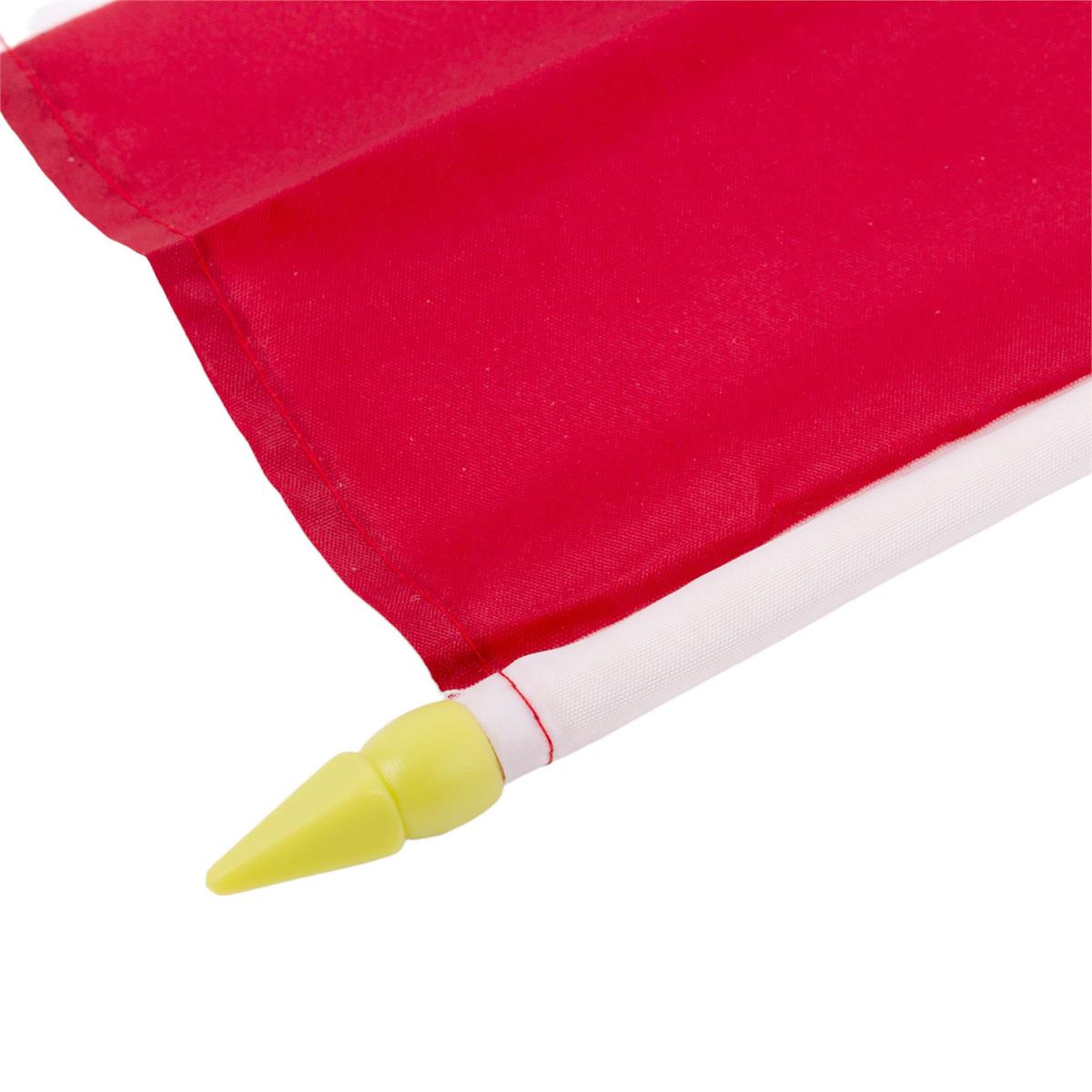 Canada Flag w/Stick 18"x9", Nylon, pbh (H)