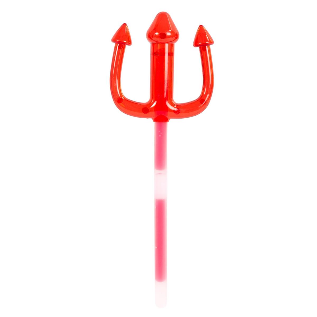 Neon Glo Glow Trident, 8", printed bag 6 Colors