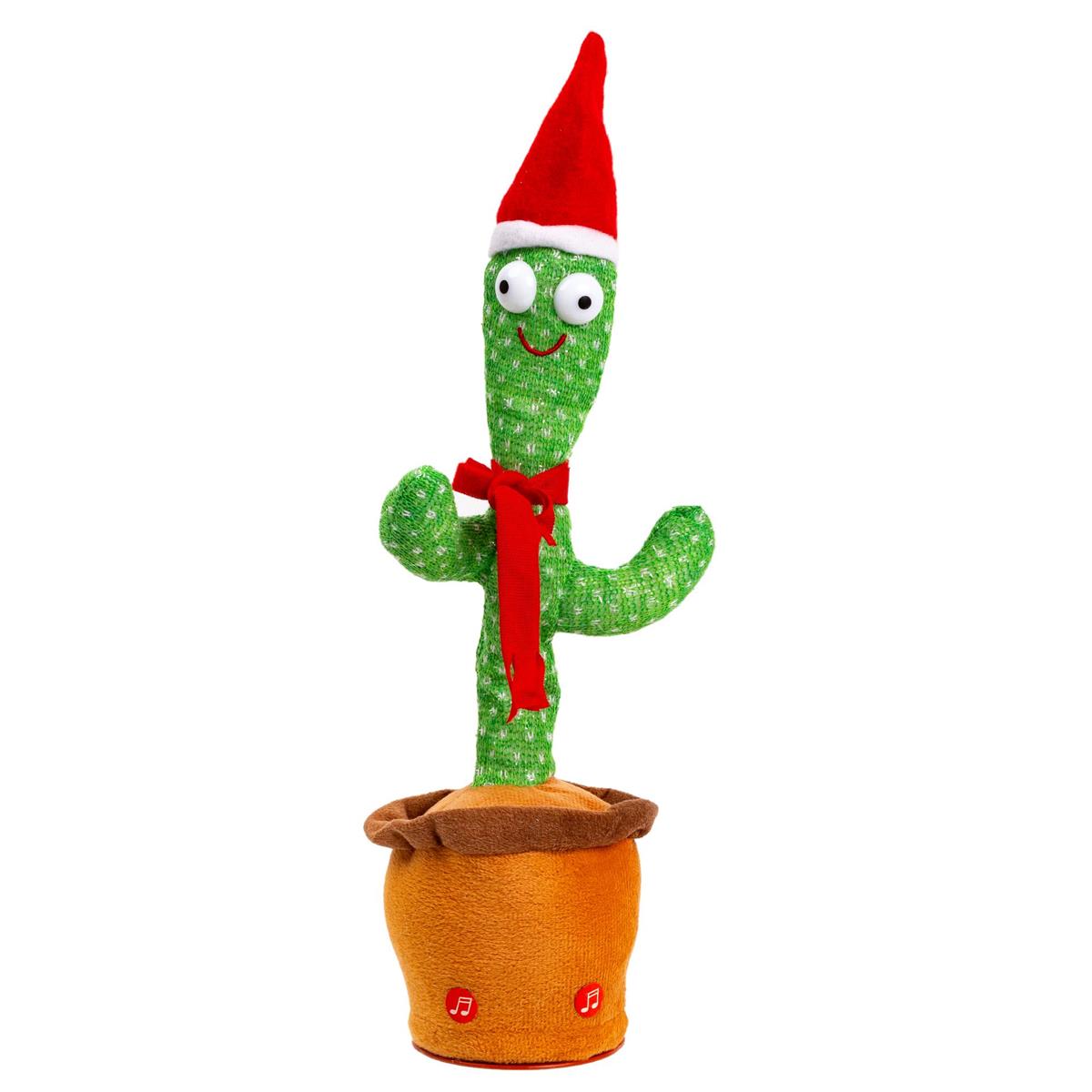 S.Secrets 15" Singing ,Dancing Cactus & Rpeat what you say,