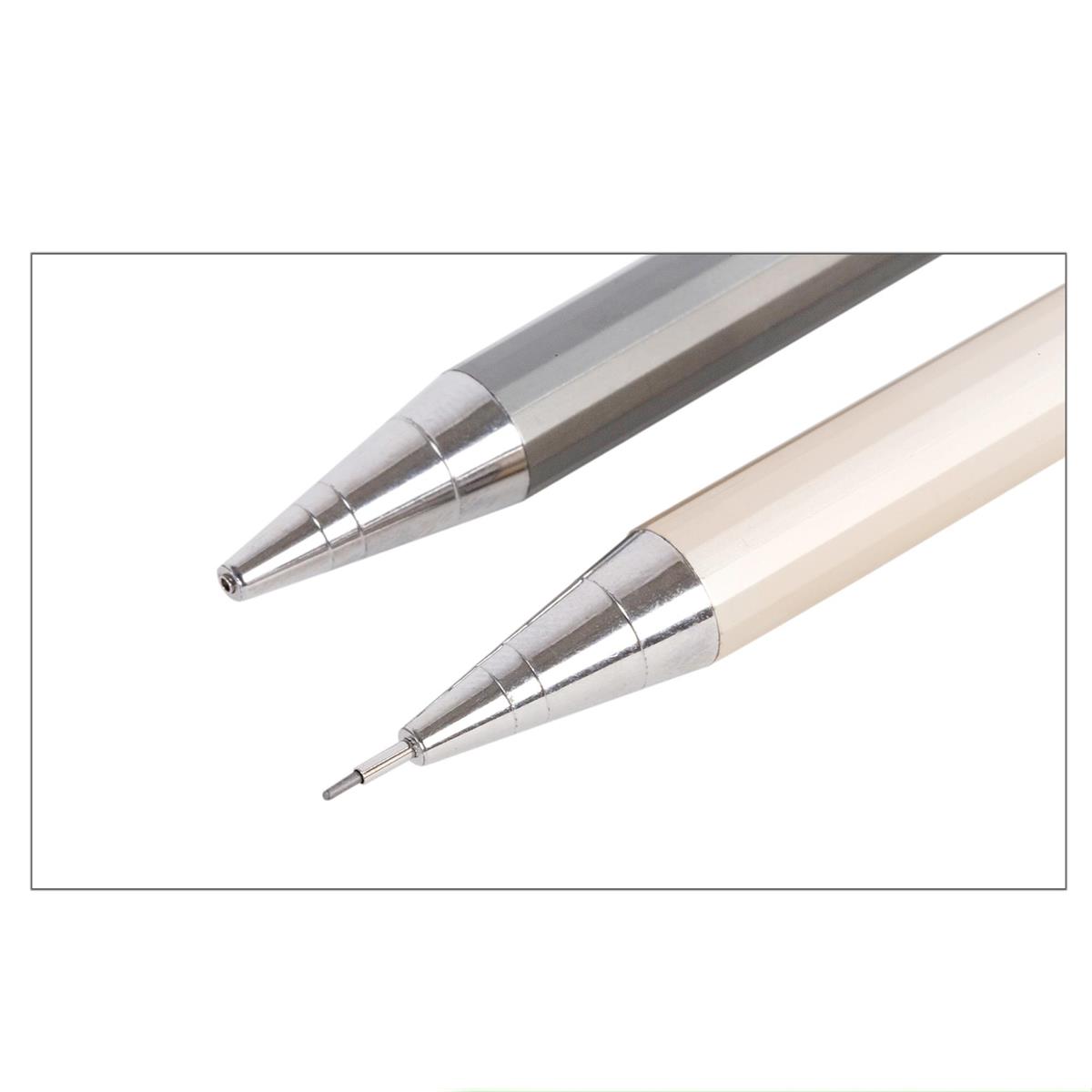 O.WKs. 2-pc 0.5 Mechanical Pencil, 2 Colors, Pencil w/12 Leads ,b/c