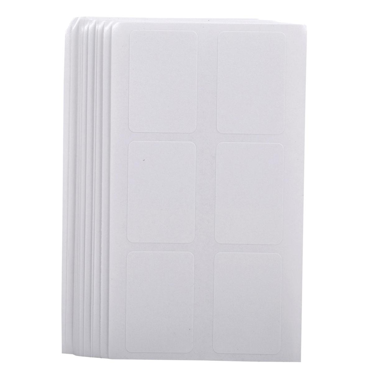 O.WKs. 102-pc 1x1.5" Labels, clam pack