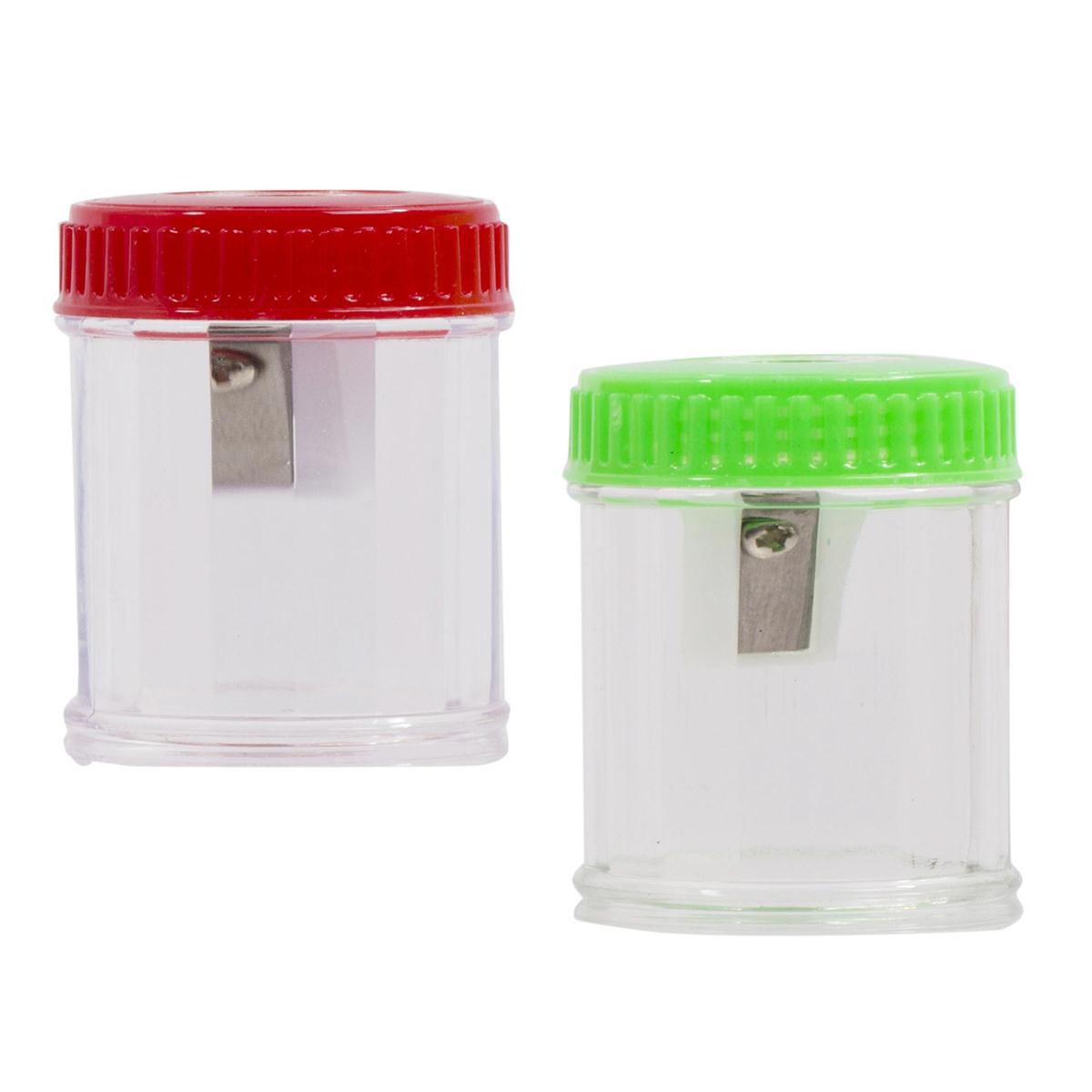 O.WKs. Pl. Pencil Sharpener Drum Shape, 4 col., b/c