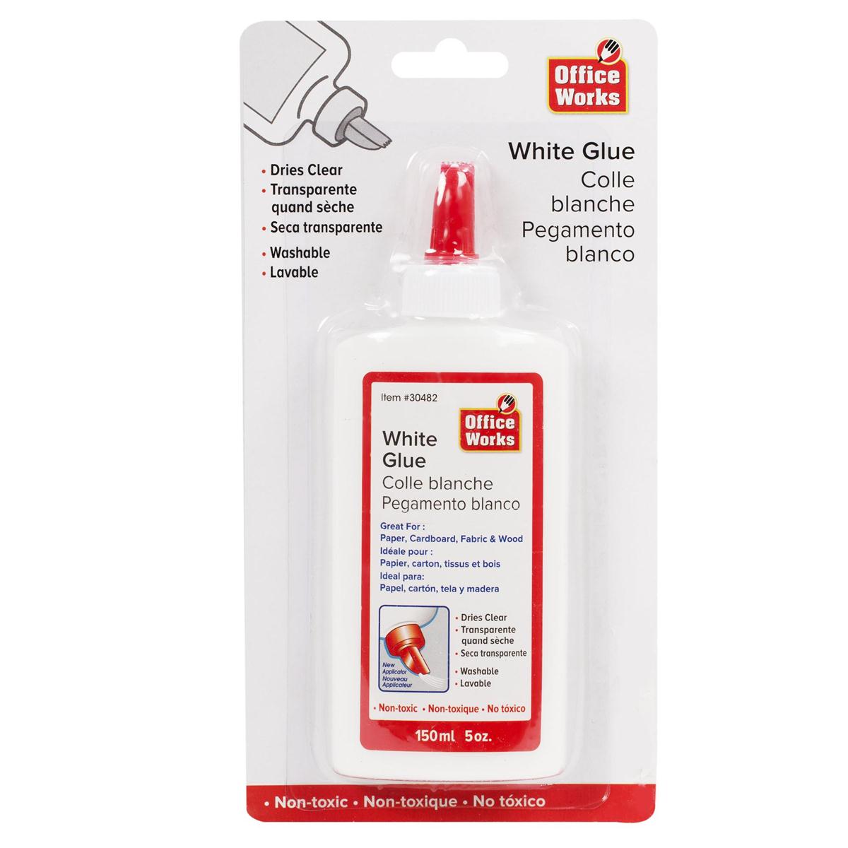 O.WKs. 150ml White Glue, b/c