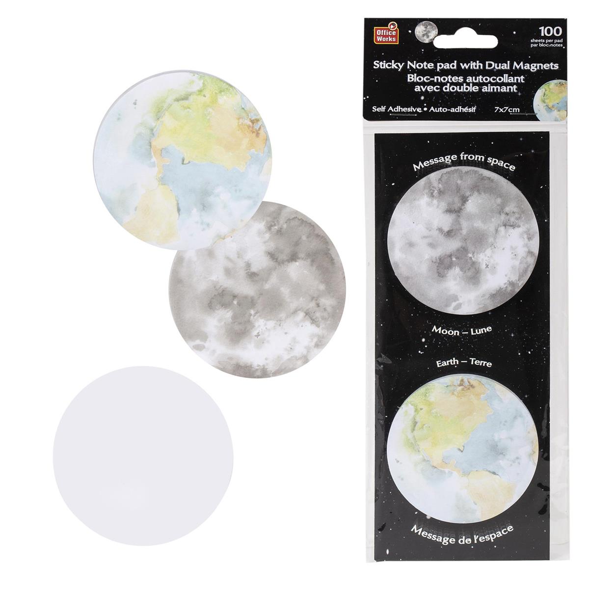 100 Message from Space Sticky notes Sticky Notes w/2x5cm Magnet PBH