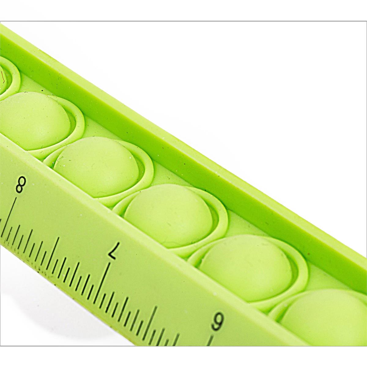 O.WKs. Silicone Pop Ruler OPP with header card