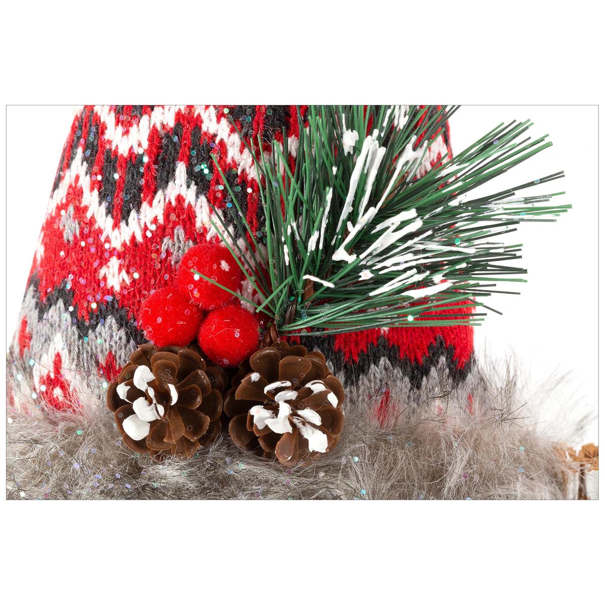 Deco N. 15"H Standing Snowman DÃ©cor , 2/S, cht