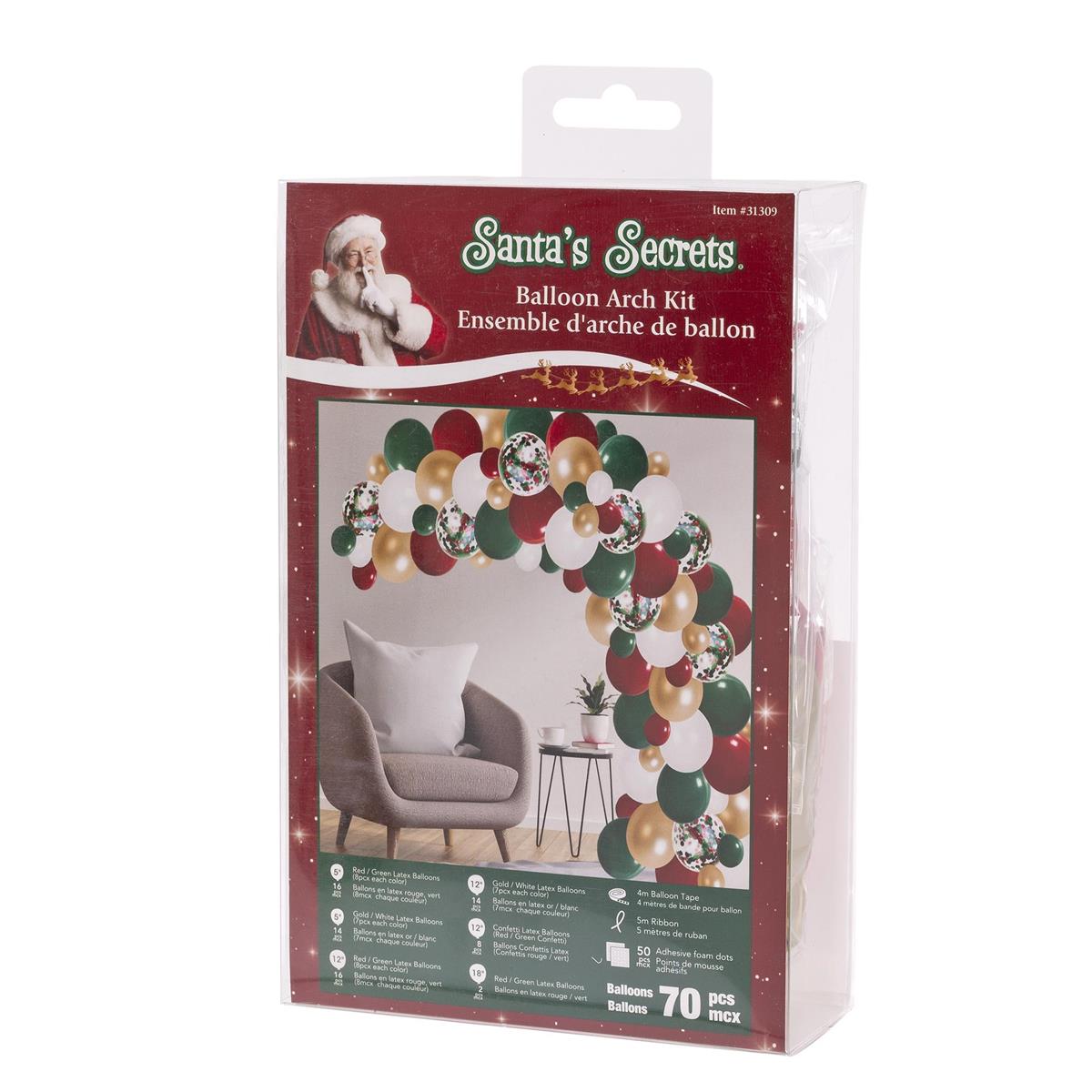 S. Secrets. 70pc. Balloon Garland Arch Kit, pvc box