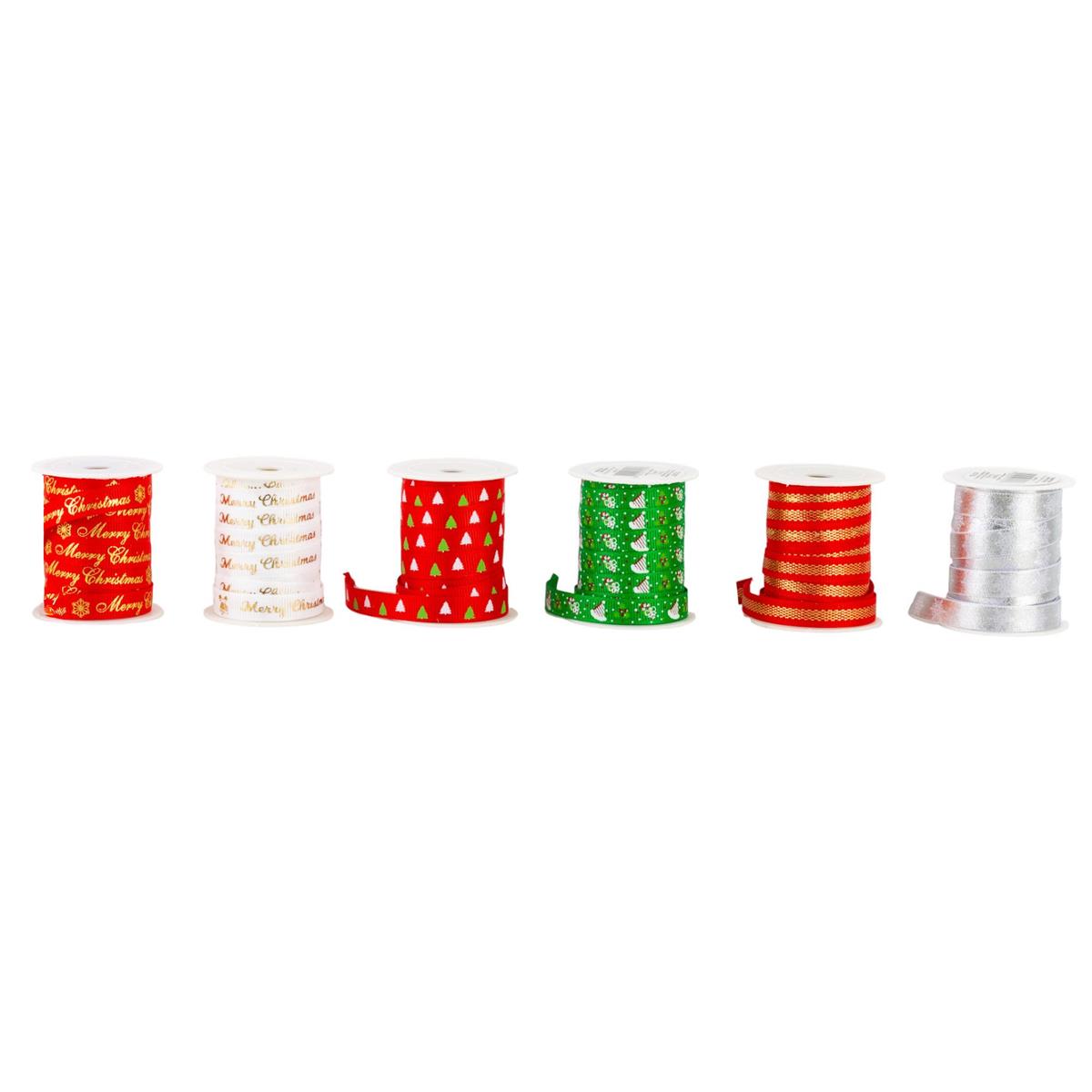 Paper T. Printed Ribbon, 1cmx4.5M, 6/S, 24/PDQ