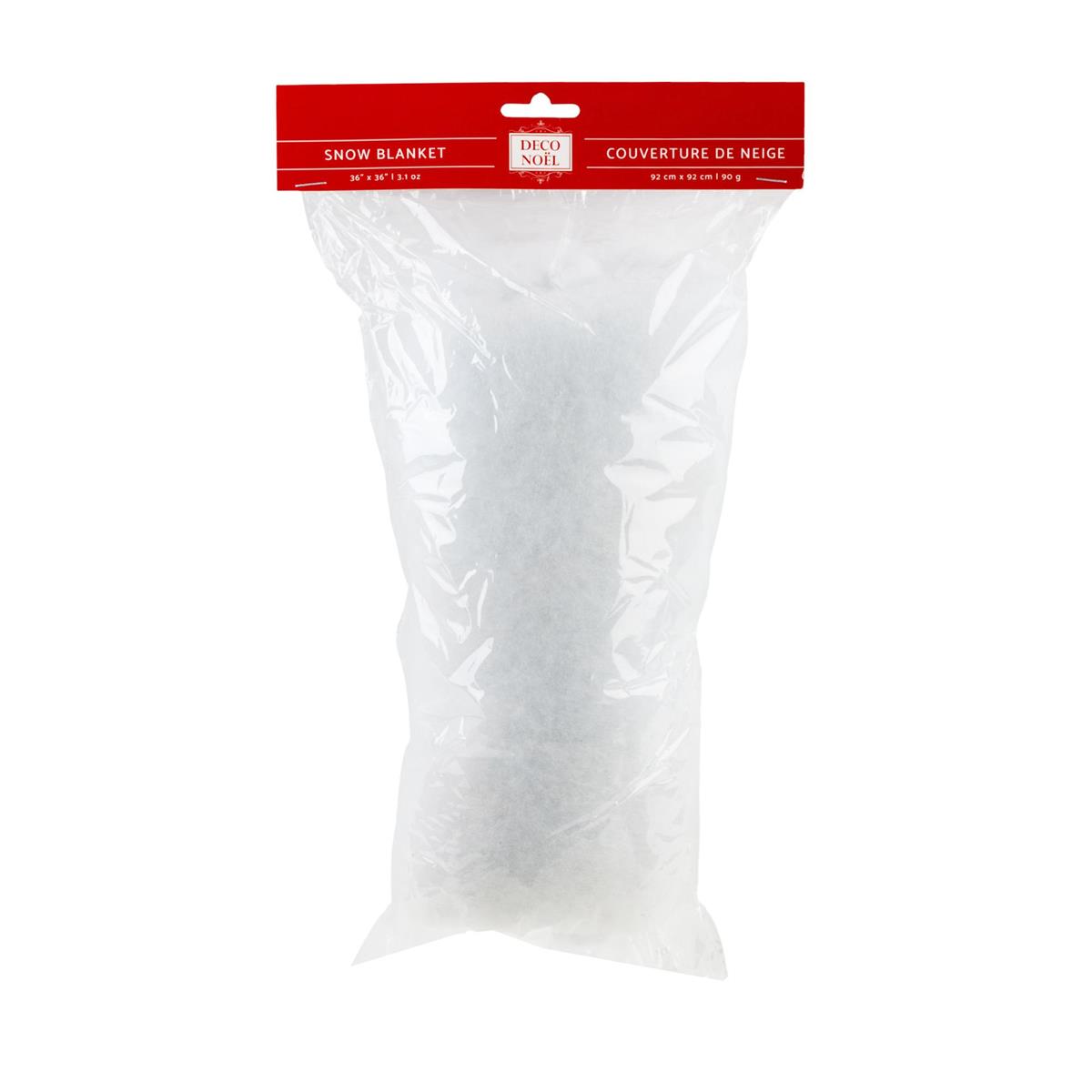 Deco N. Xmas Snow Blanket, 36x36", pbh