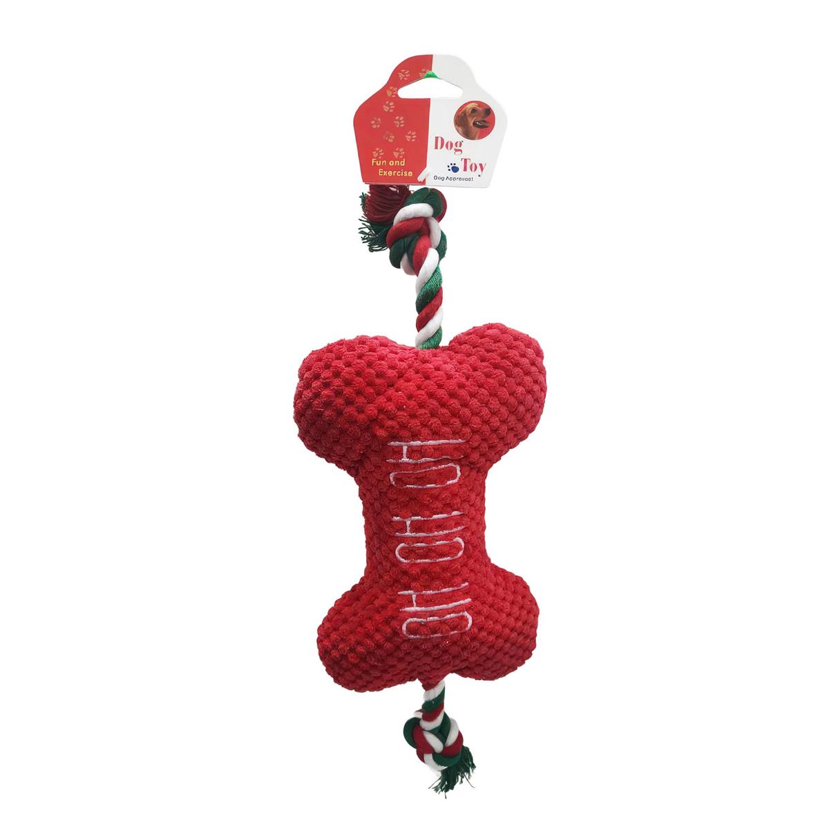 S.Secrets 14" Rope Bone Pet toy,cht