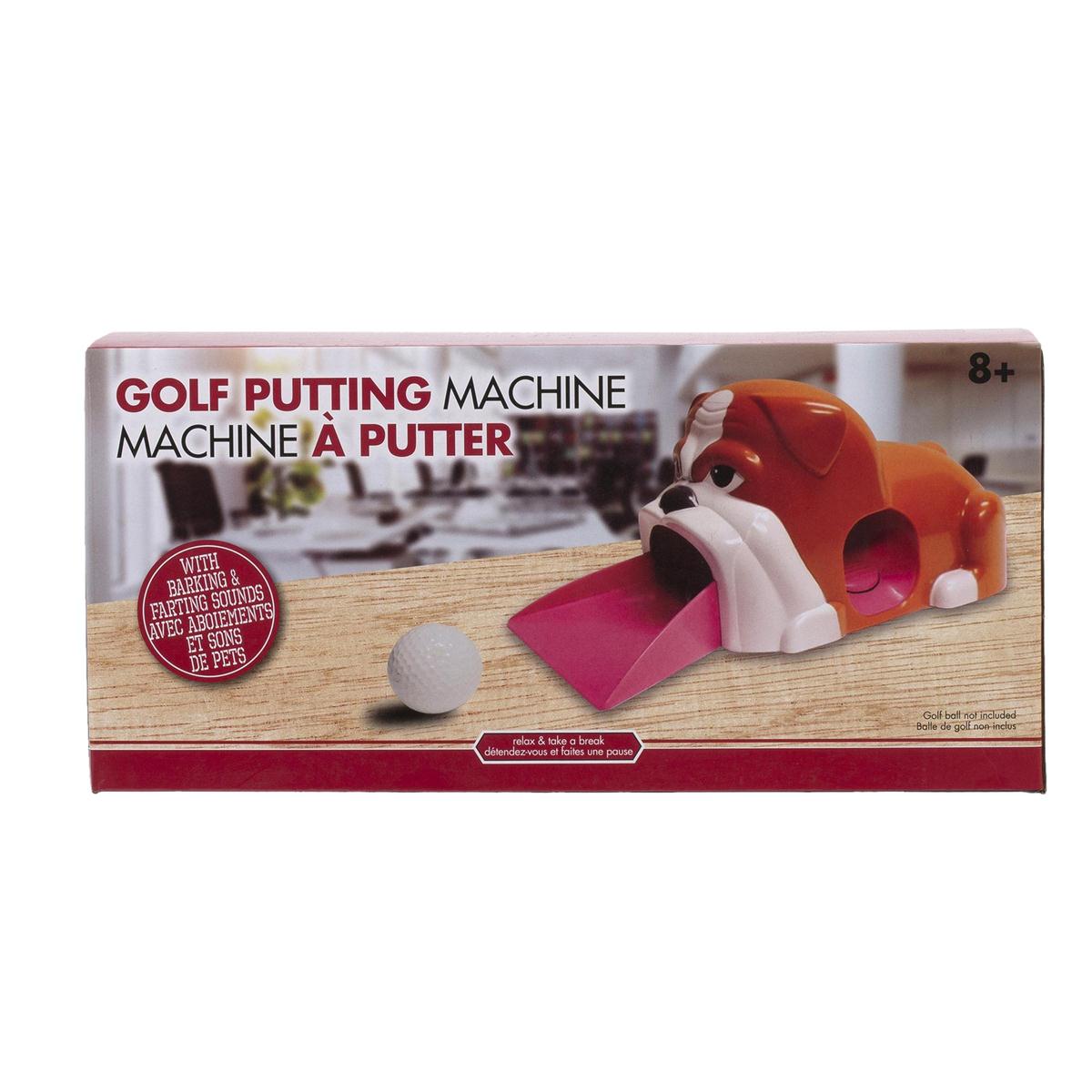 Golf Putting Machine w/Barking & Farting Sound, colour box