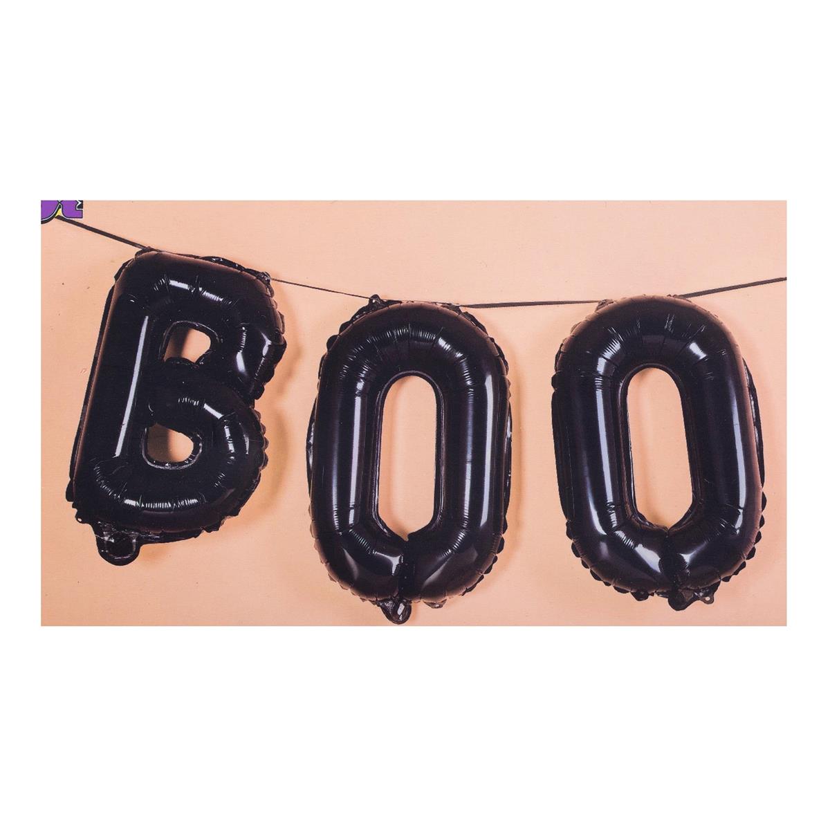 Hoot 3pk 16" "Boo" Foil Balloons, pbh