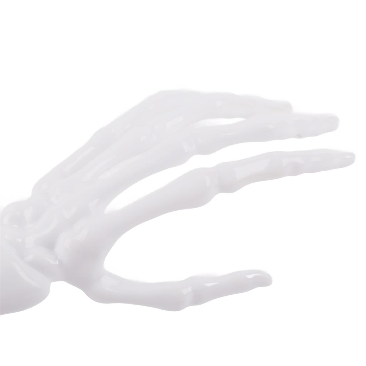 Party Gear 2pk 13"Plastic Skeleton Hand Serving Fork, T.O.C.