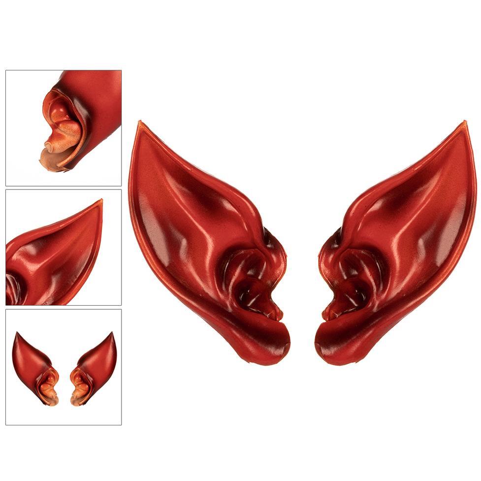 Party Gear Red Elf Ears 4.75