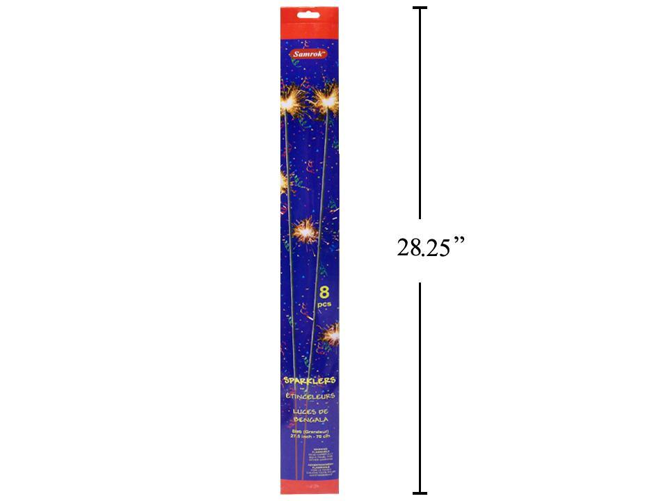 8-pc. 28" Long Sparkler, envelope
