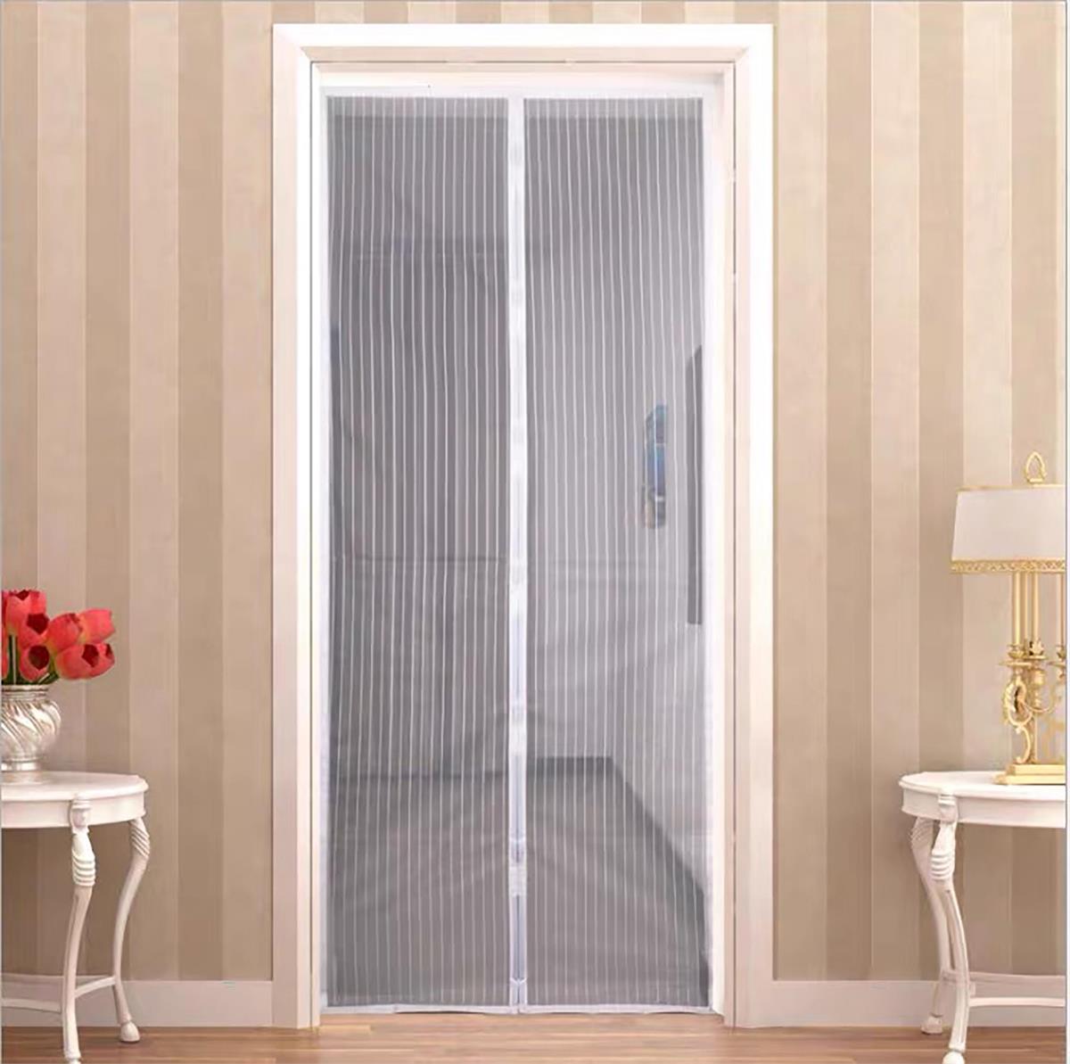 2PK Polyester Mosquito Net, 29.5"x86.6", Hook & Loop, Col. Card