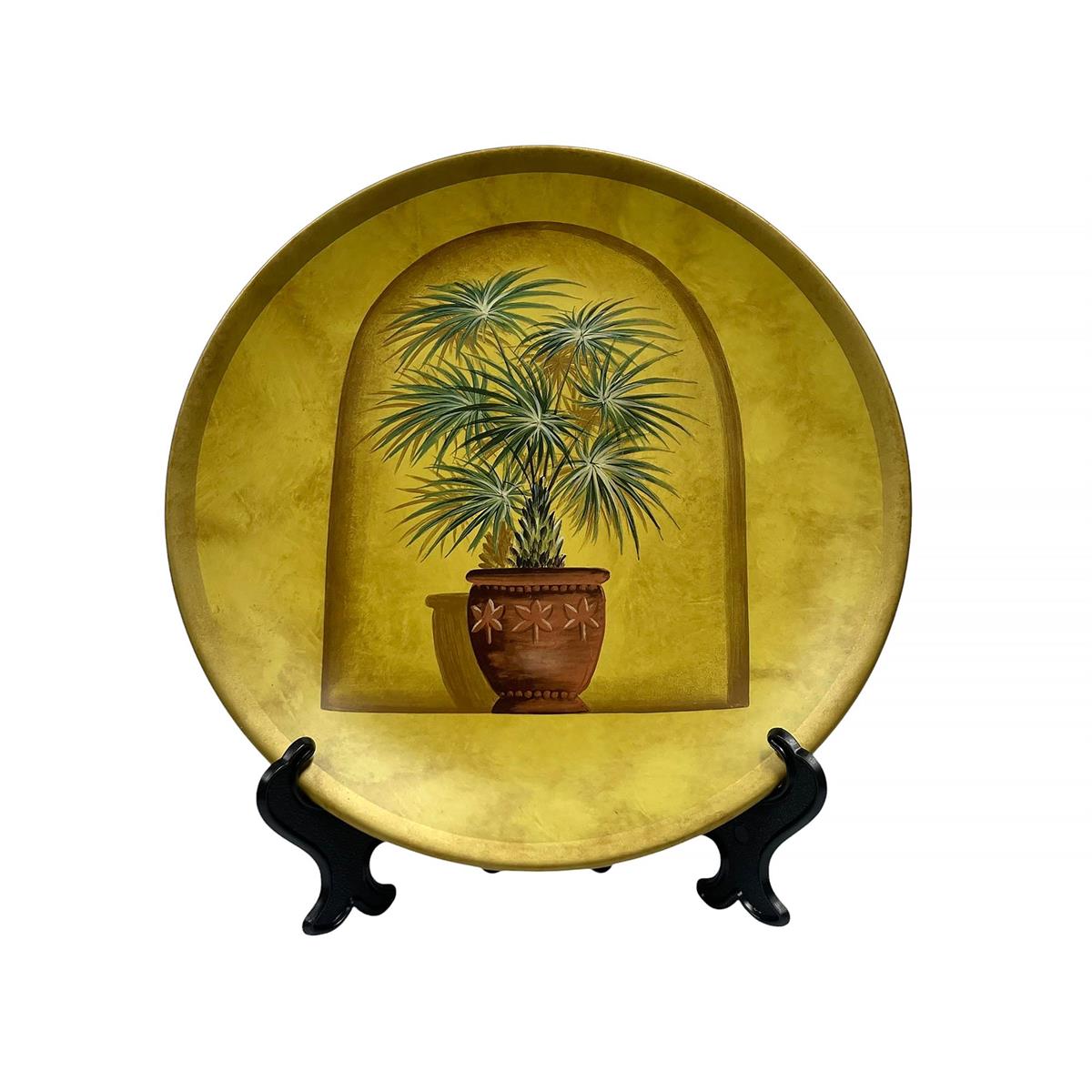 10" Collector Plate, Hand-painted, Planter Design, 4 styles