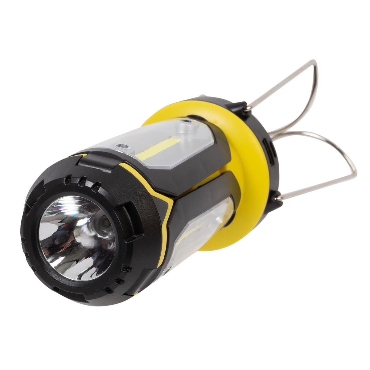Camping COB LED Light w/Lithium Battery, colour box
