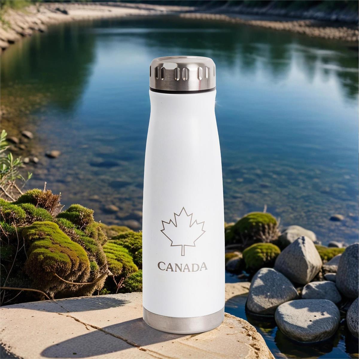 PURE Canada 500ml Thermal Bottle, Widemouth, 2 colours