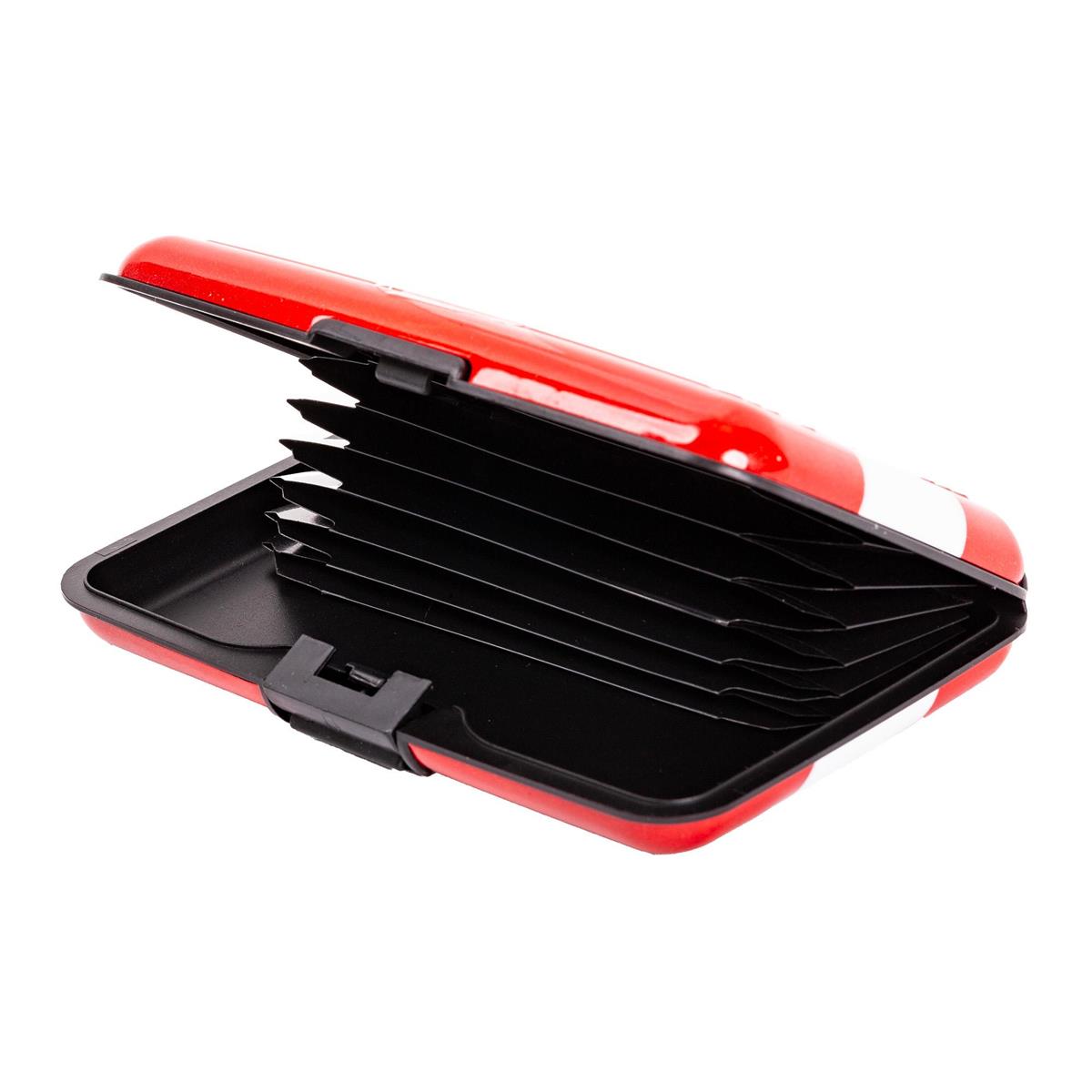 Canada Scan-proof Wallet w/Pattern Aluminum, 3/s, b/c (H)