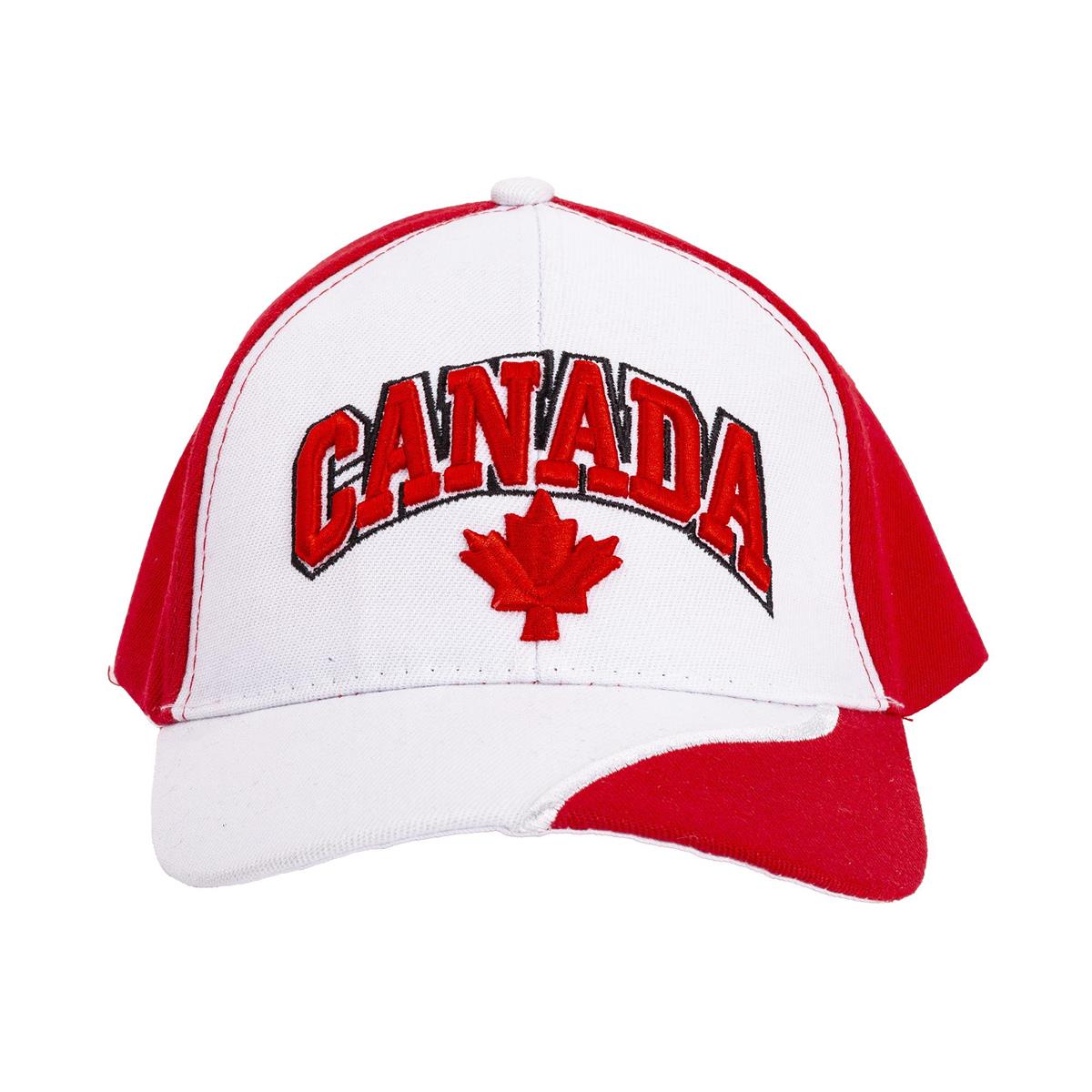 Canada Baseball Cap, 4 styles, Embroidered Designs, hang tag (H)