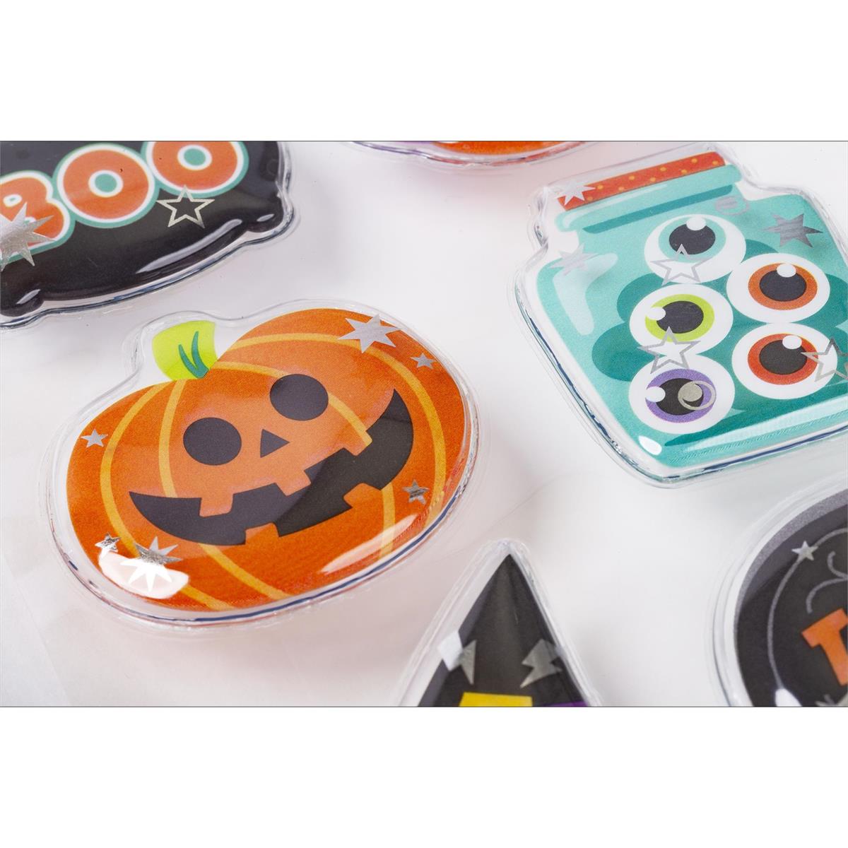 Hoot Hween Foil Pop-Up Stickers, 12''x4.15'', 2asst., pbh