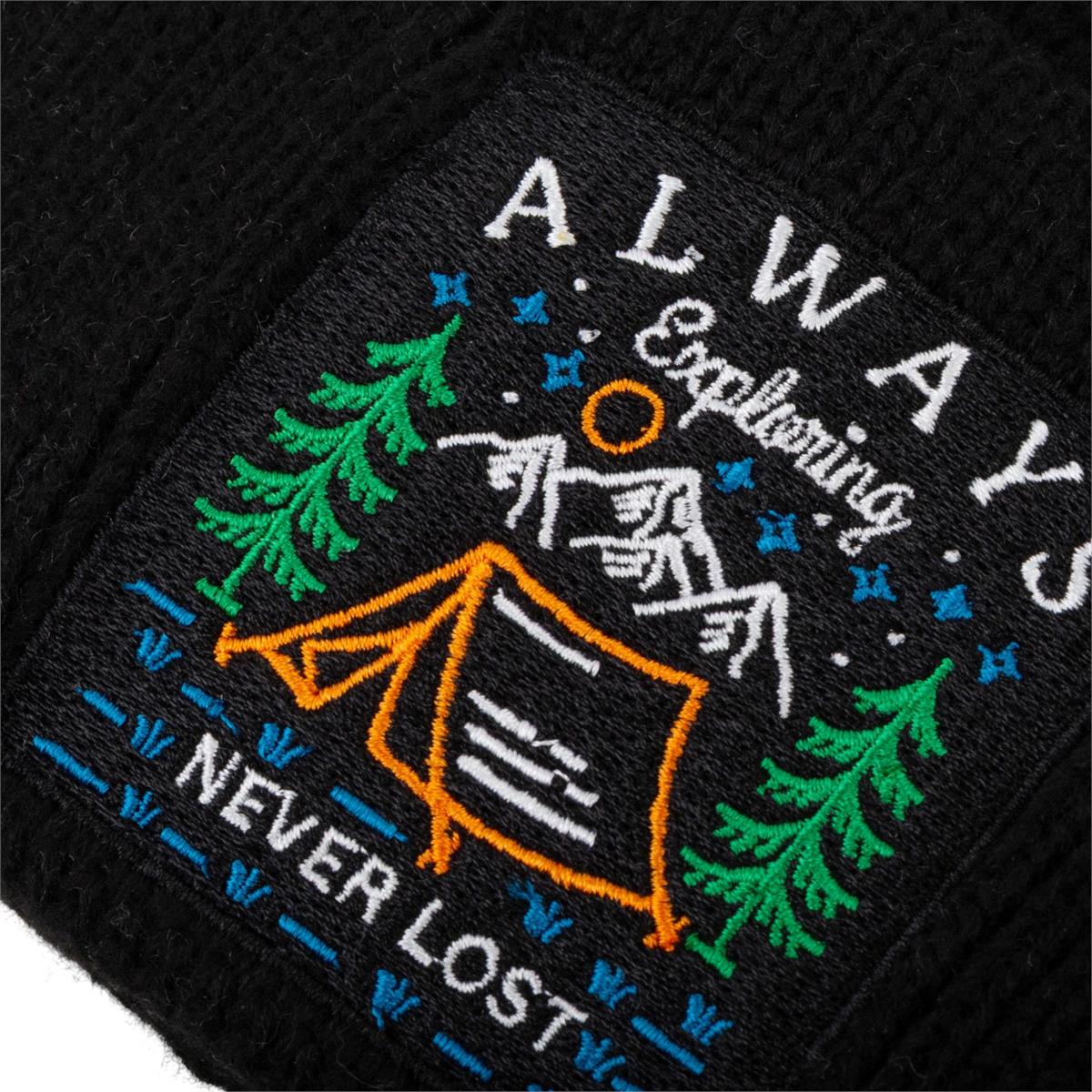 True North Cuffed Beanie w/Embroidered Design, 3Asst, hangtag w/ j-hook