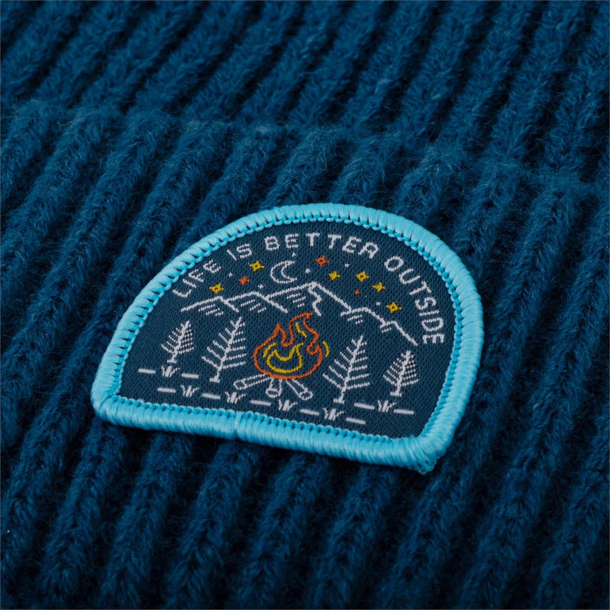 True North Ribbed Beanie â€œRobinâ€ w/Embroidered Patch, 3Asst, hangtag ...