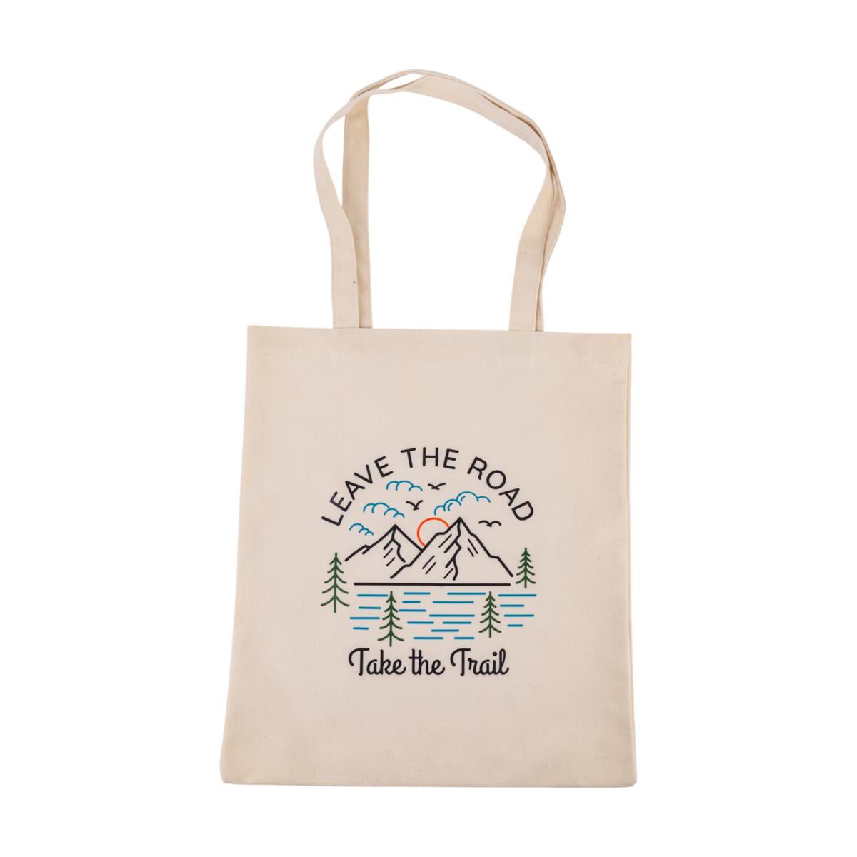 True North Canvas Tote Bag, 1-sided screen print, 3 Assorted Designs ...