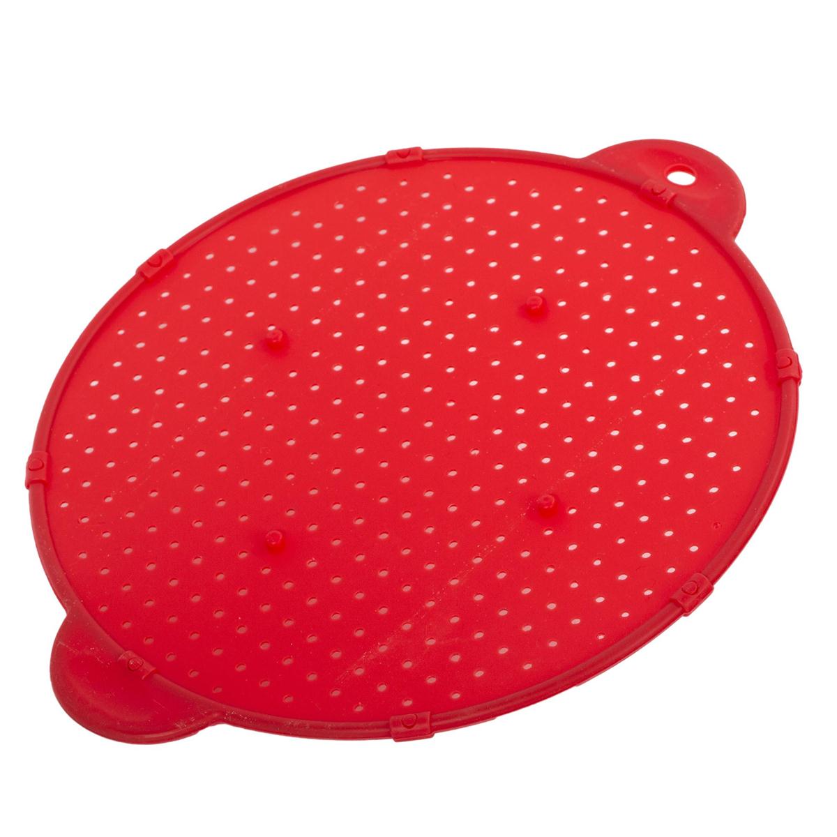 L.Gourmet 11" Dia. 3 in 1 Silicone Splatter Screen, colour sleeve(CP)