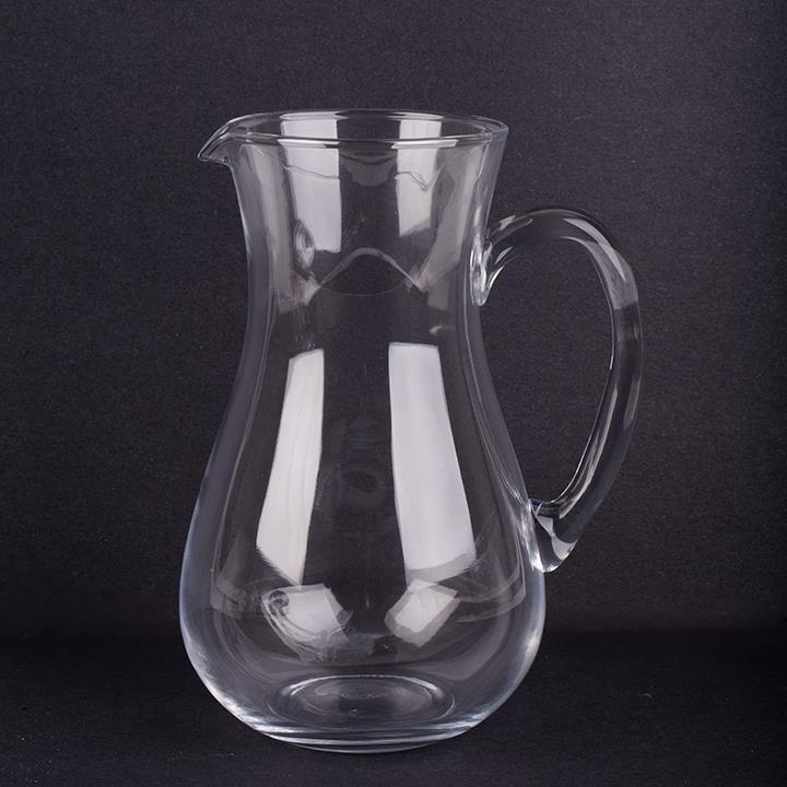 L.Gourmet 1.2L Water Jug, Glass, 20cm H