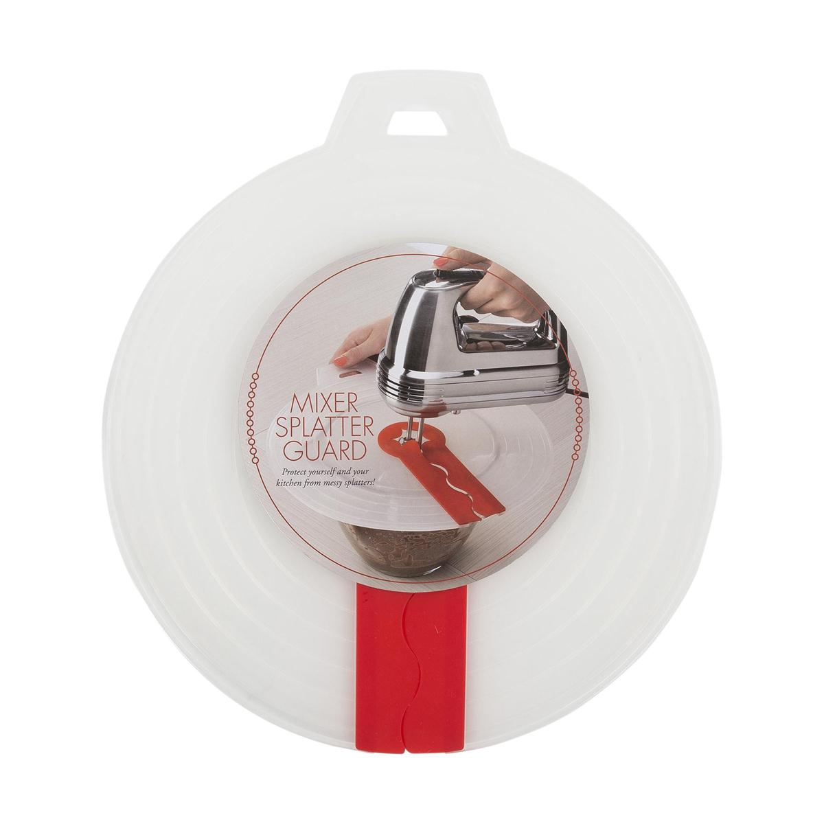 L.Gourmet Mixer Splatter Guard, 12" Dia., colour sleeve