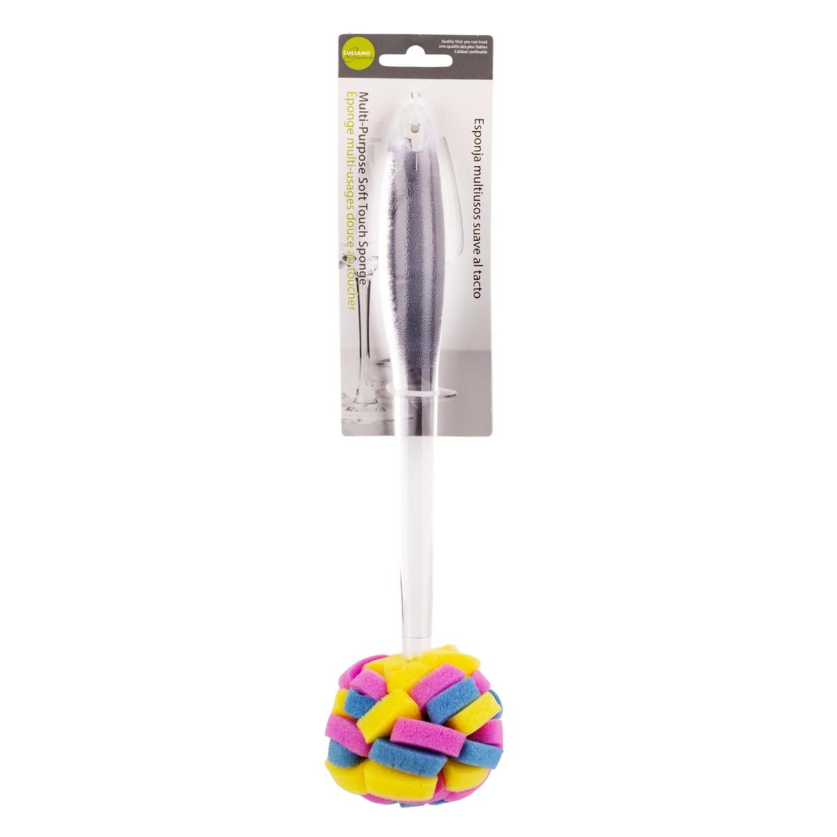 L.Gourmet 12"L Sponge Brush, tie on card