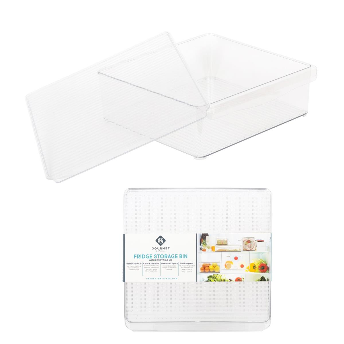 L.Gourmet 30x30.5x10cm Storage Box, color sleeve