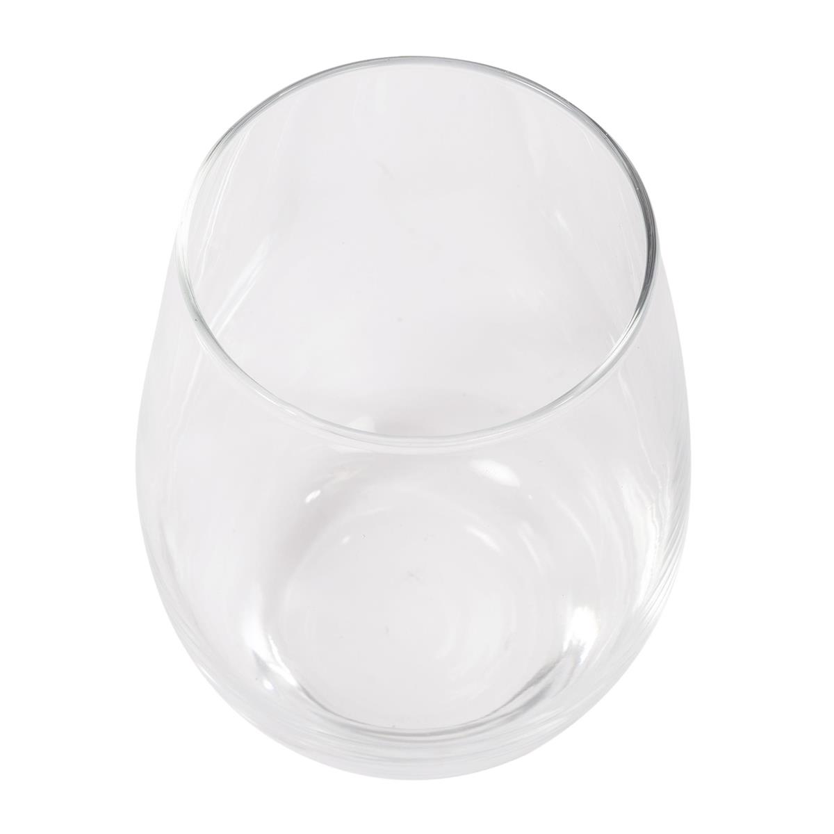 L.Gourmet 600ml Drinking Glass, label