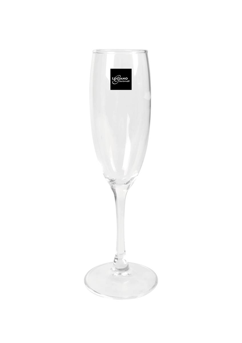 L.Gourmet 190ml Champagne Glass, Label