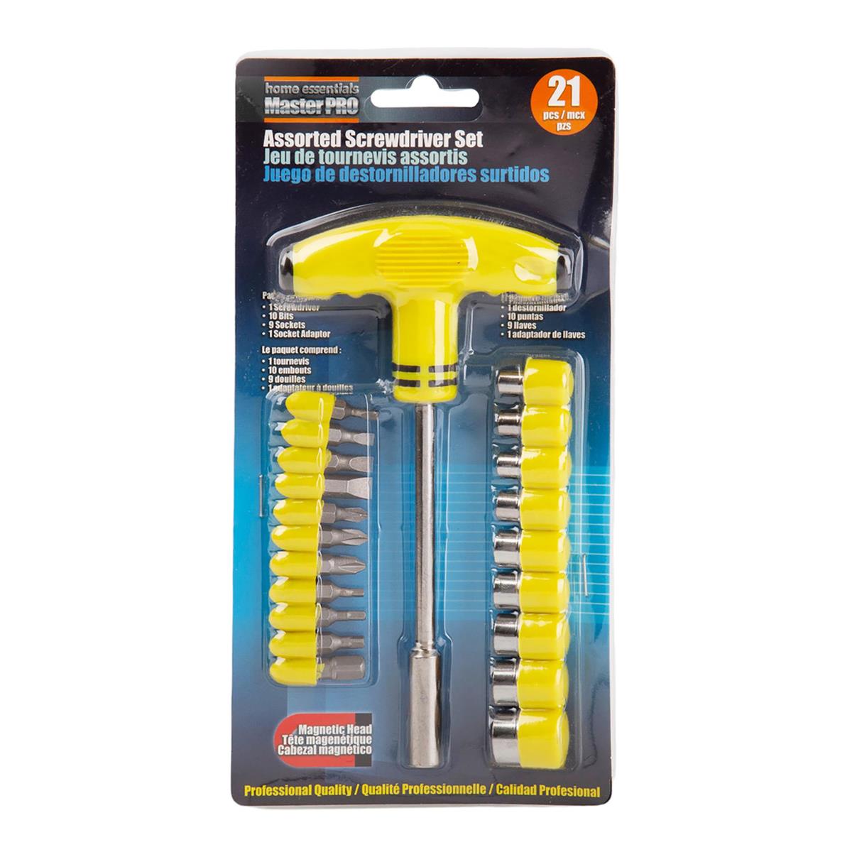 H.E. Master Pro, Screwdriver Set Slide Card