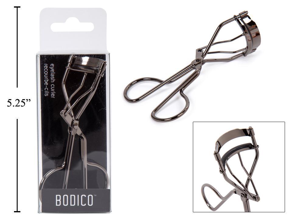 Bodico, Lux Eyelash Curler, silver pvc box