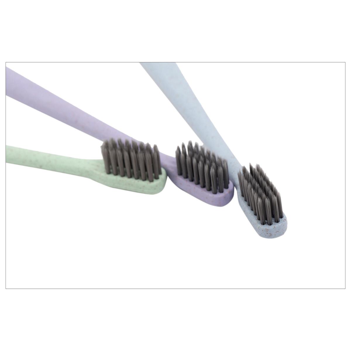 Bodico, 5pk Eco-Friendly Toothbrush ,ultra soft tapered, b/c