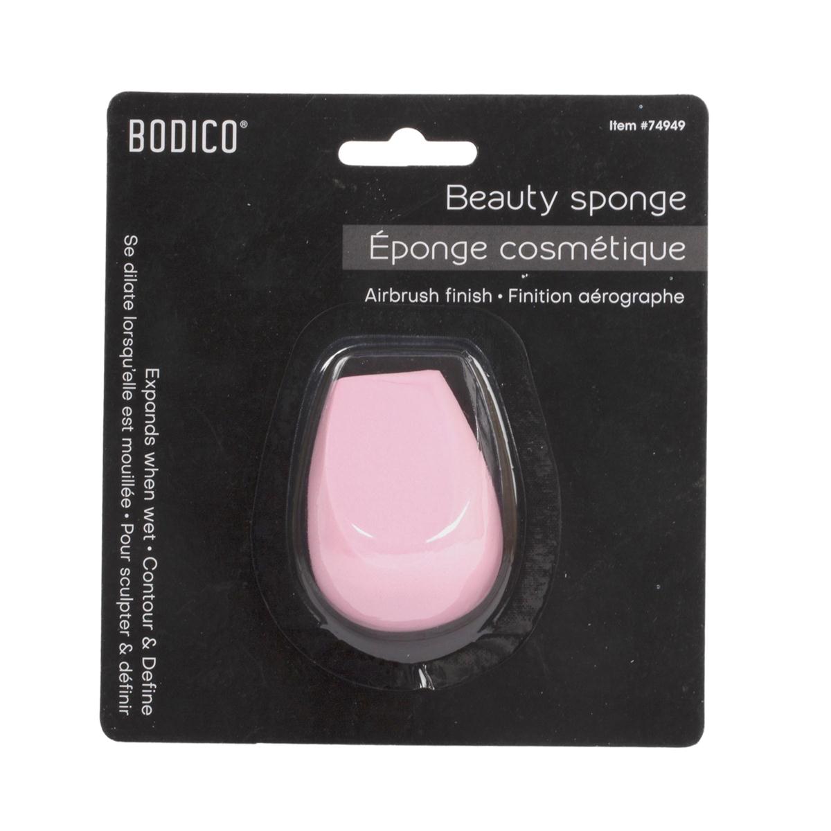 Bodico, Contour Beauty Sponge, 3-asst colors, blister card