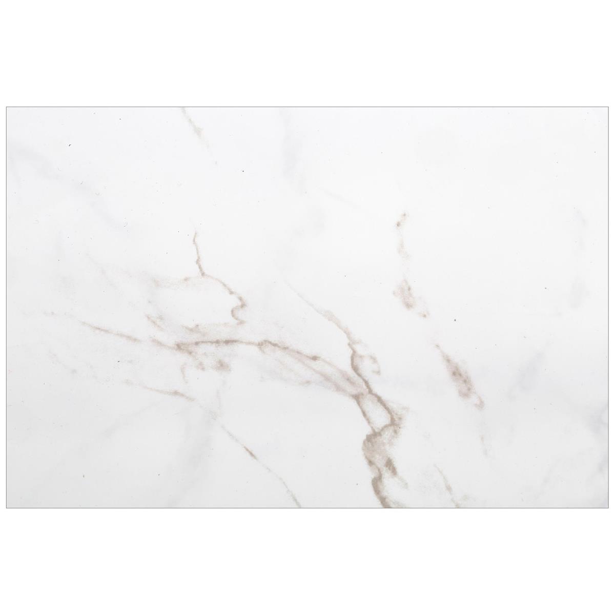 PEVA 70x72" Marble Shower Curtain , Header w Hanger