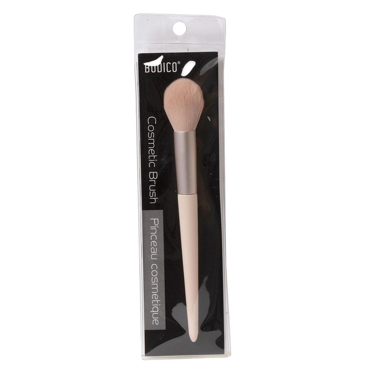 Bodico, Small Powder Brush, pink-blush, pvc bag