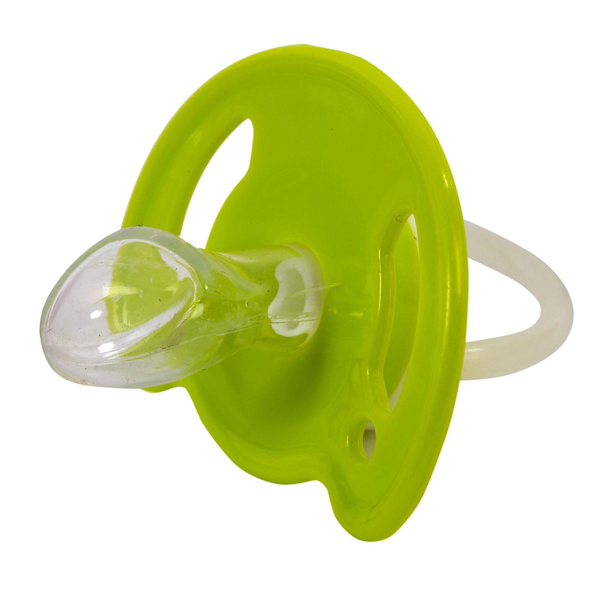 Tootsie Baby,1-pk Baby Silicone Pacifiers with cover,b/c,3 colours
