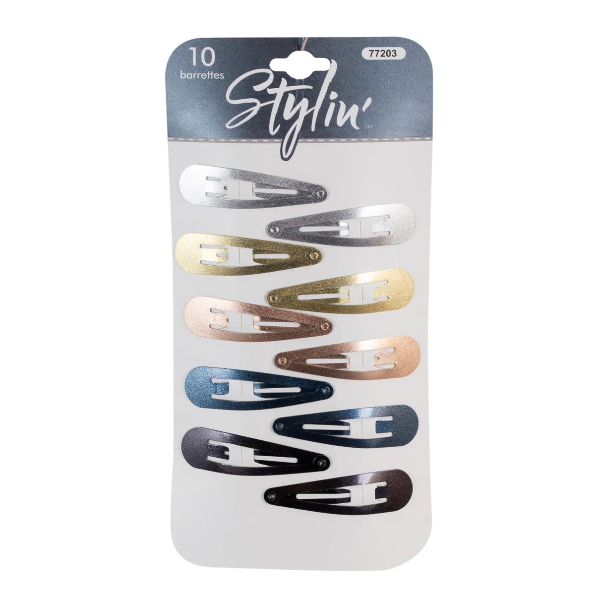 Stylin, 10p Snap Barrette header card